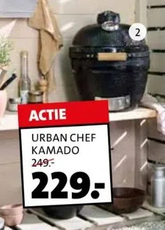 Urban chef kamado aanbieding bij Intratuin