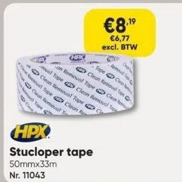Stucloper tape aanbieding bij Toolstation
