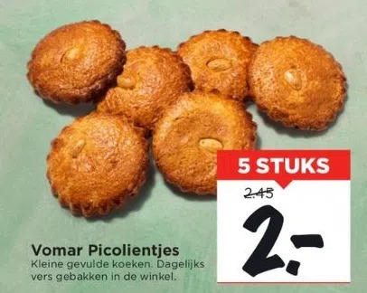 Vomar picolientjes aanbieding bij Vomar