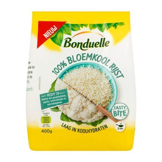 Bonduelle bloemkool rijst aanbieding bij Coop