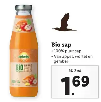 Solevita bio sap 500ML aanbieding bij Lidl
