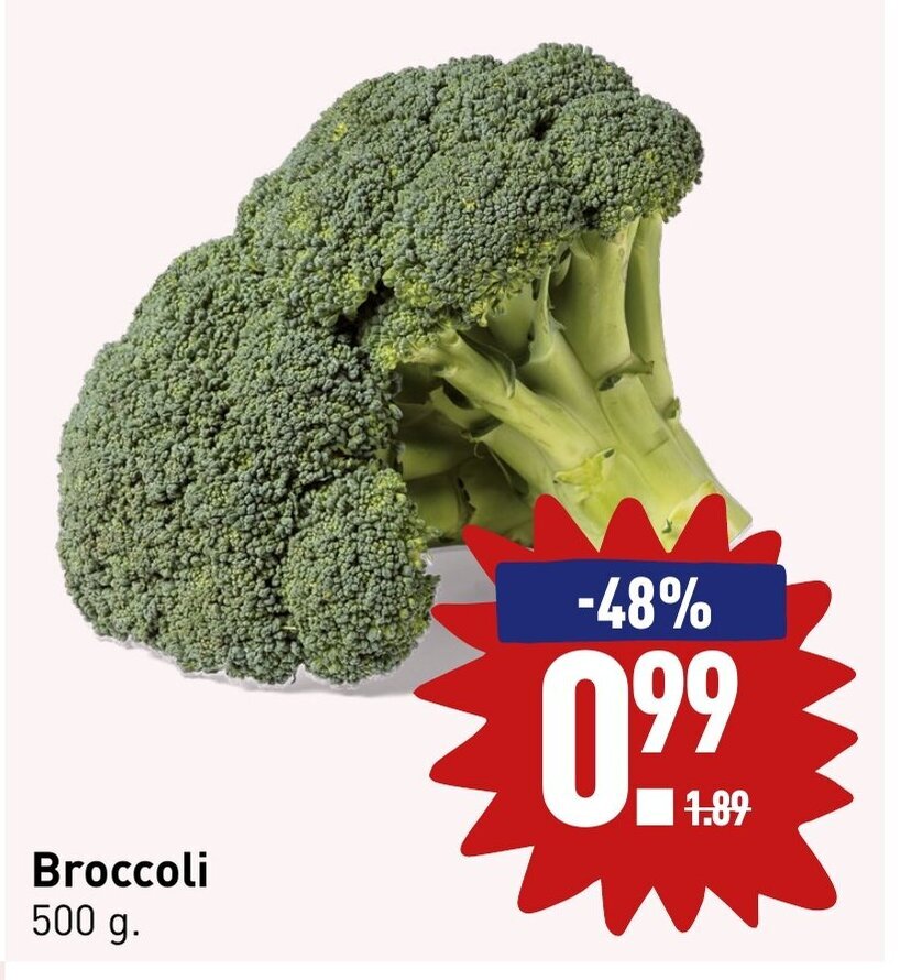 Broccoli 500G aanbieding bij ALDI