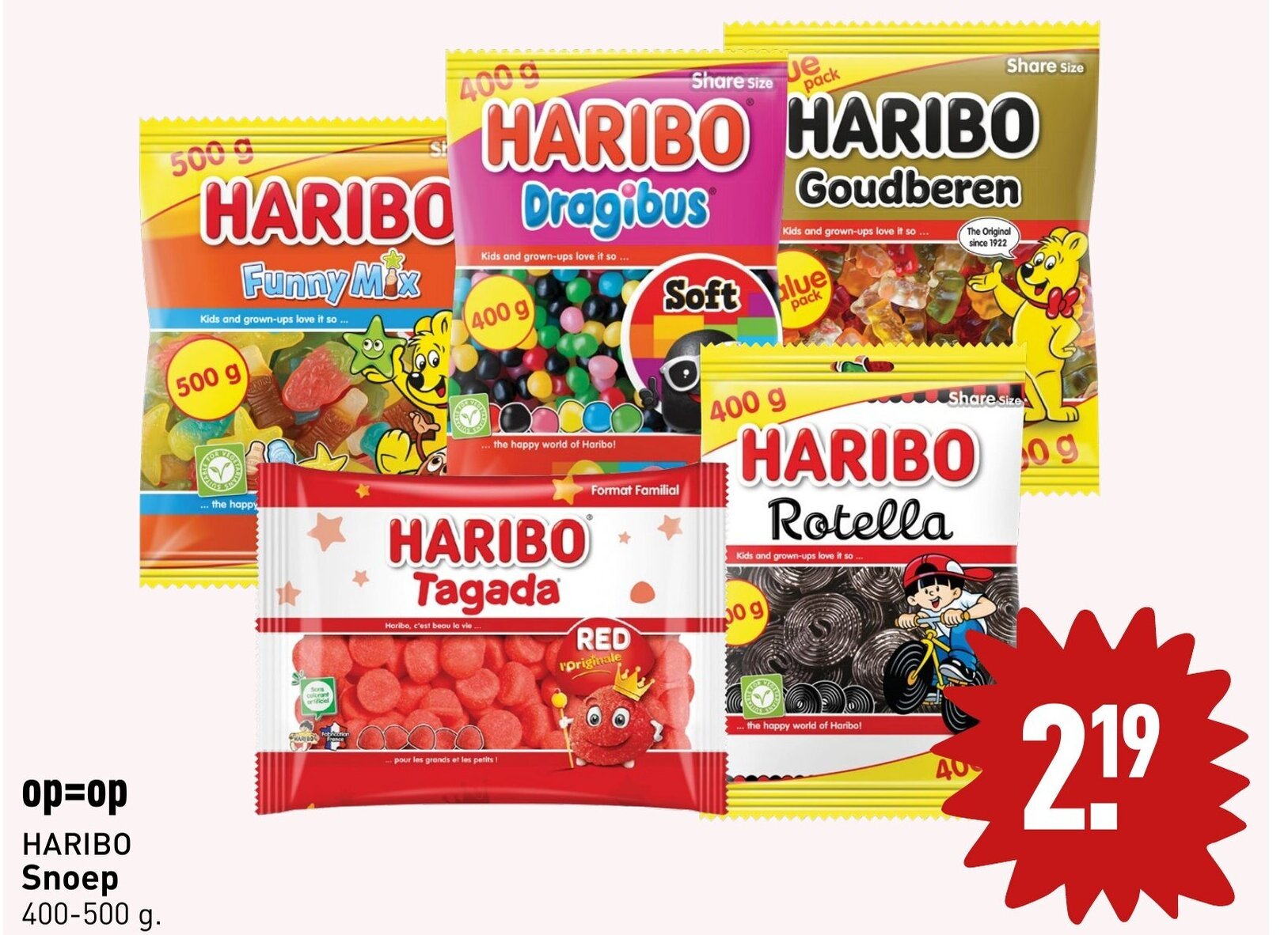 Haribo snoep aanbieding bij ALDI