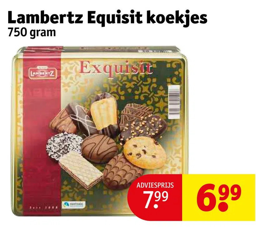 Lambertz equisit koekjes aanbieding bij Kruidvat
