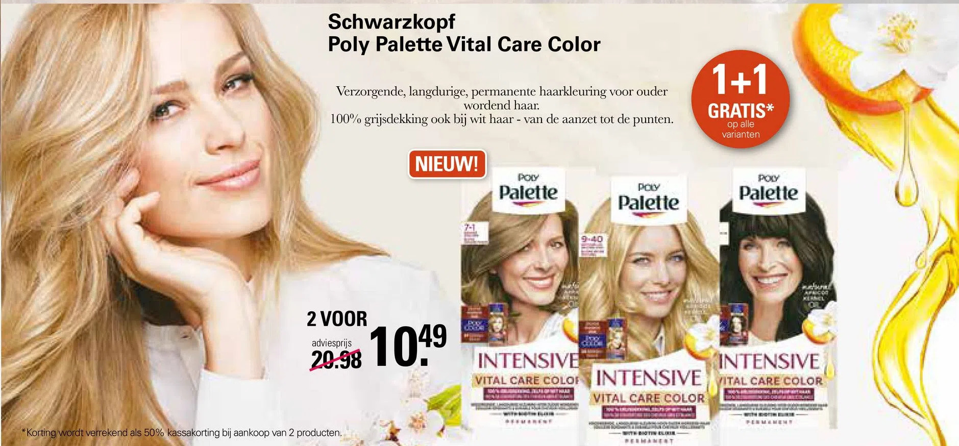 Schwarzkopf poly palette vital care color aanbieding bij De Online Drogist