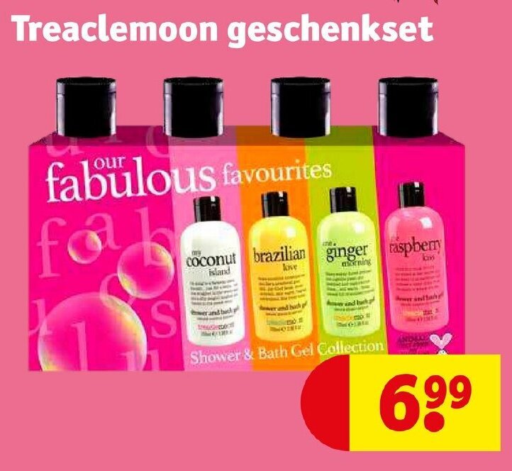 Treaclemoon geschenkset aanbieding bij Kruidvat
