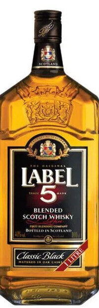 Label 5 1 liter aanbieding bij Gall & Gall