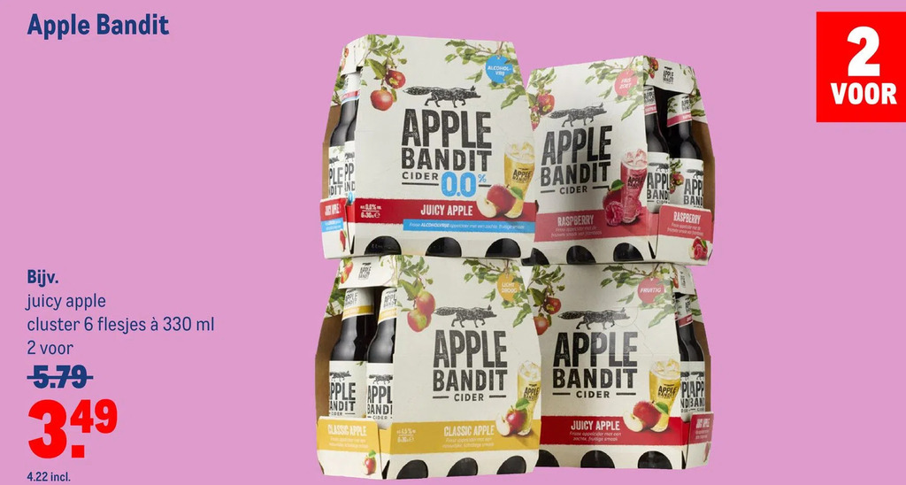 Apple bandit aanbieding bij Makro