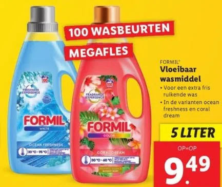 Formil vloeibaar aanbieding bij Lidl