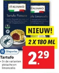 Tartufo aanbieding bij Lidl