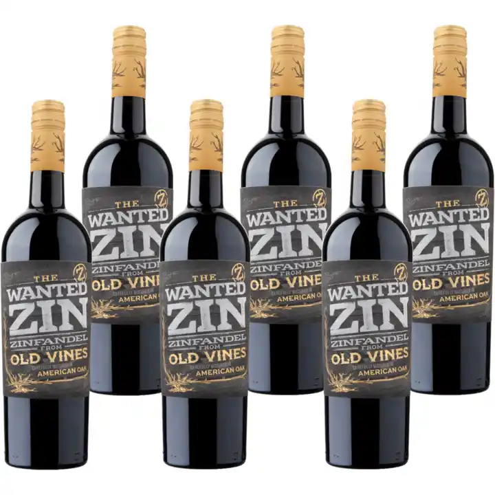 The wanted zin - zinfandel from old vines - 6 x 750ml aanbieding bij Jumbo
