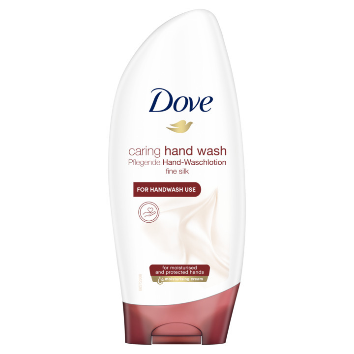 Dove handzeep fine silk zachte 250ml aanbieding bij Jumbo