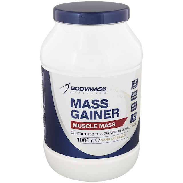 Bodymass mass gainer vanilla aanbieding bij Action