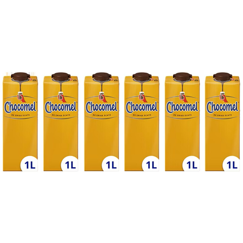 Chocomel vol 6 x 1l pakket aanbieding bij Albert Heijn