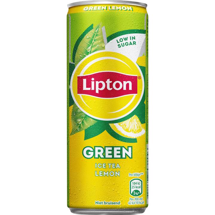 Lipton ice tea green lemon 12 x 250ml aanbieding bij Jumbo