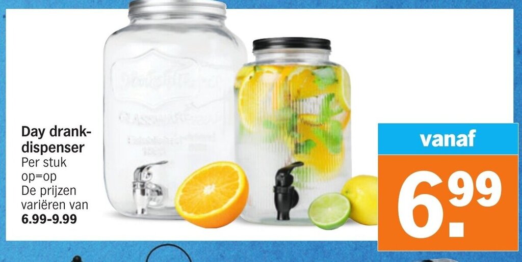 Day drank-dispenser aanbieding bij Albert Heijn
