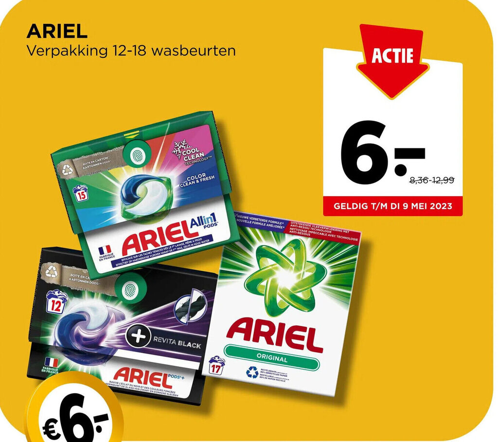 Ariel aanbieding bij Jumbo