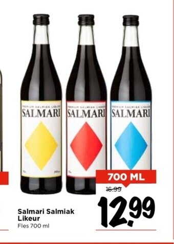 Salmari Salmiak Likeur 700 ml aanbieding bij Vomar Voordeelmarkt