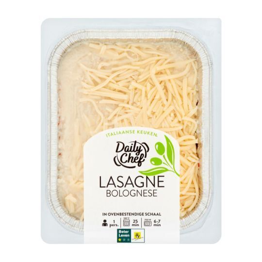 Daily chef lasagne bolognese aanbieding bij Coop
