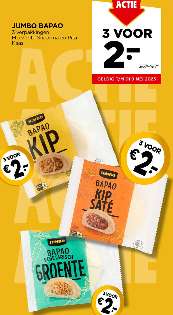 JUMBO BAPAO aanbieding bij Jumbo