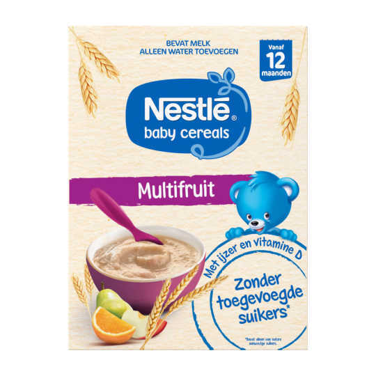 Nestlé pyjamapapje multifruit aanbieding bij Coop