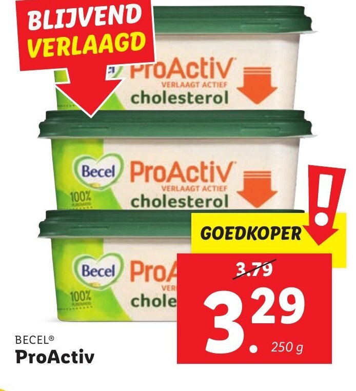 BECEL® ProActiv 250g aanbieding bij Lidl