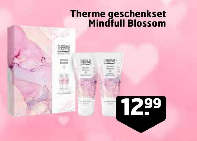 Therme geschenkset Mindfull Blossom aanbieding bij Trekpleister