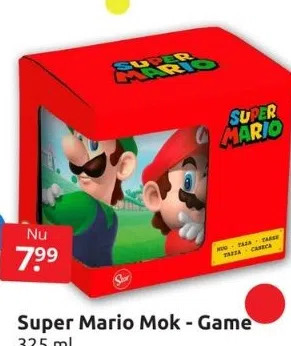 Super mario mok - game aanbieding bij Boekenvoordeel