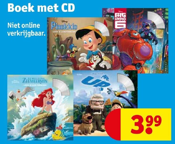 Boek met CD aanbieding bij Kruidvat