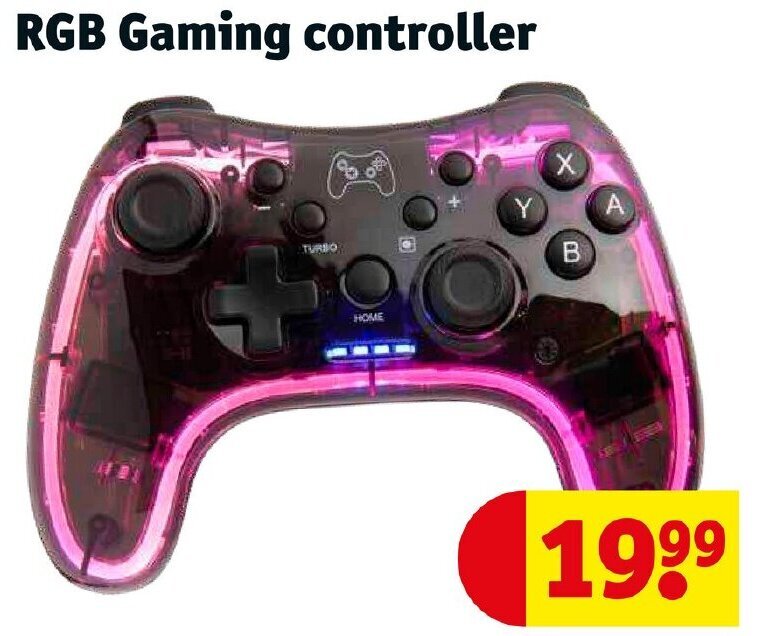 RGB Gaming controller aanbieding bij Kruidvat