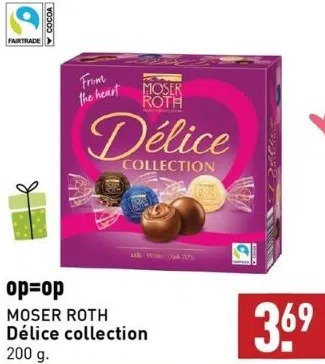 Moser roth délice collection aanbieding bij ALDI