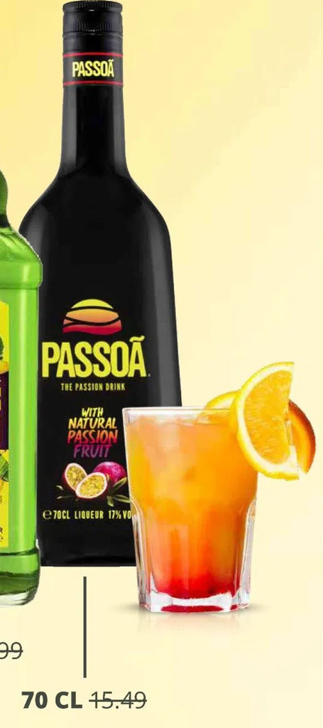 Passoã aanbieding bij Mitra