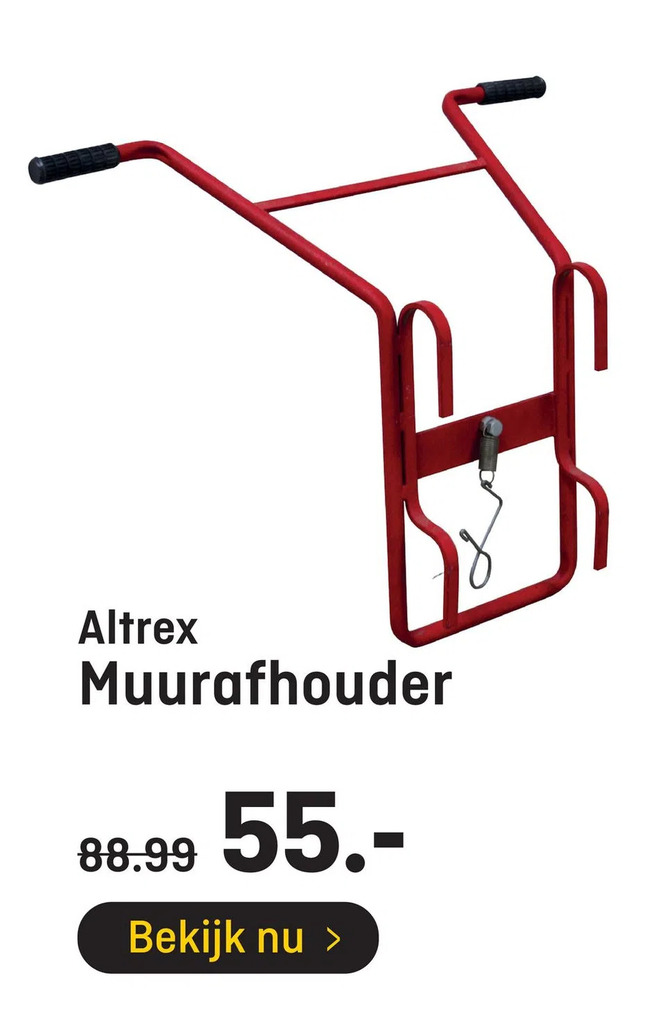 Altrex muurafhouder aanbieding bij Hubo