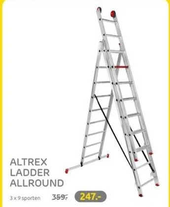 Altrex ladder allround aanbieding bij Praxis