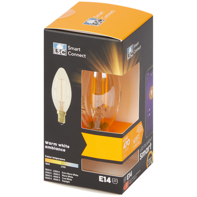 Lsc smart connect slimme filament-ledlamp aanbieding bij Action