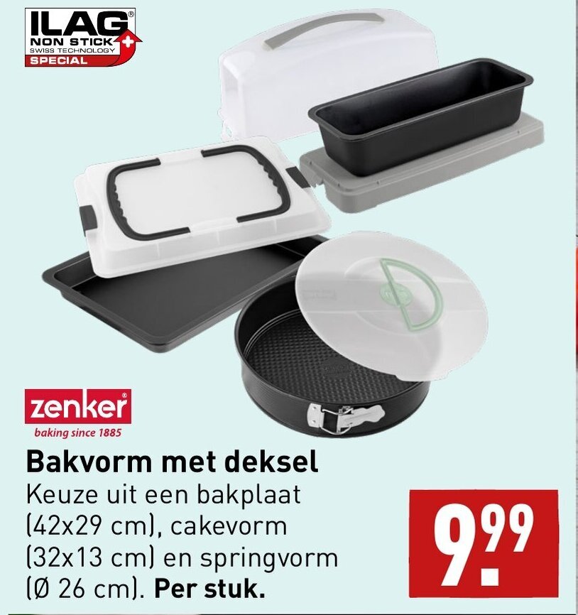 Bakvorm met deksel aanbieding bij ALDI
