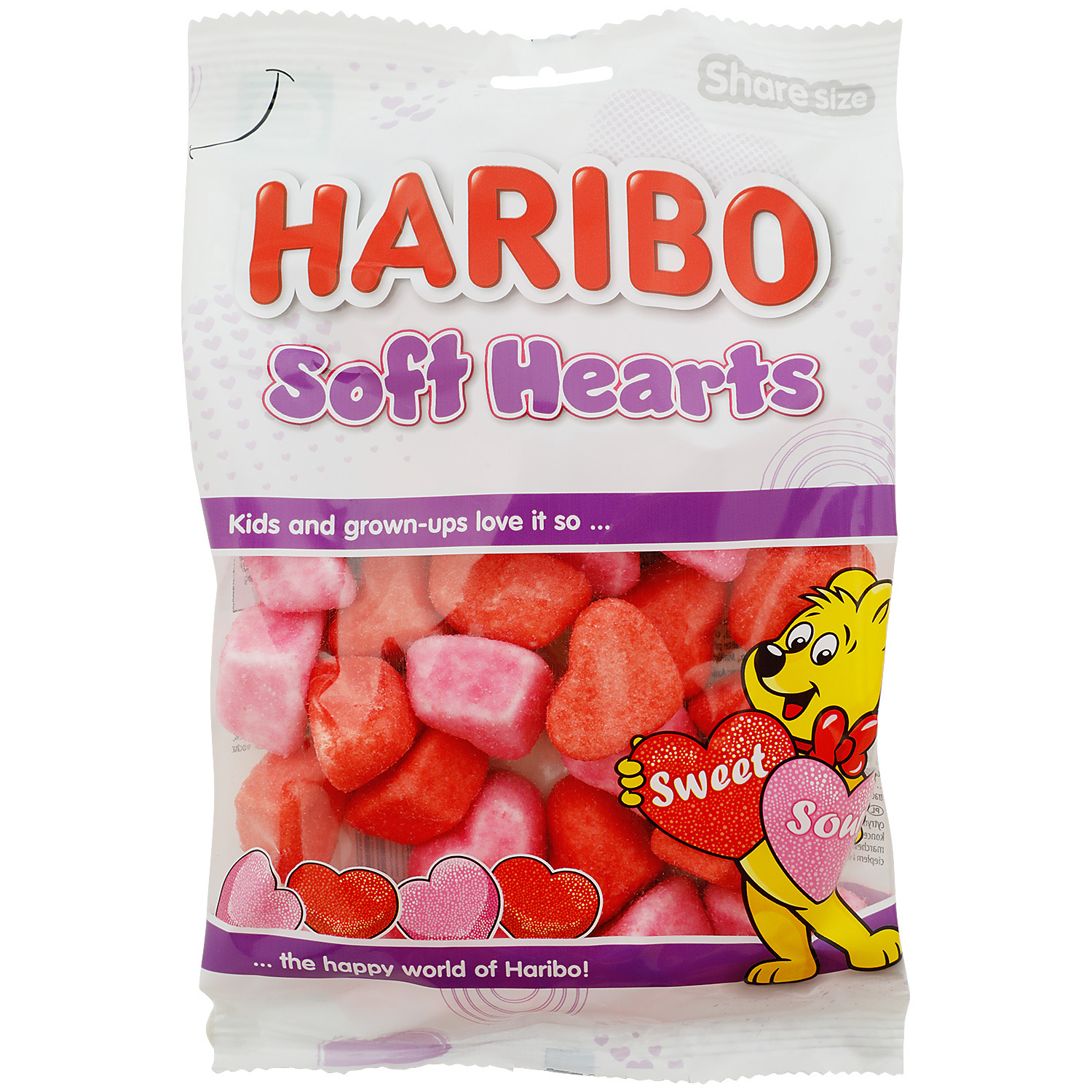 Haribo soft hearts aanbieding bij Action