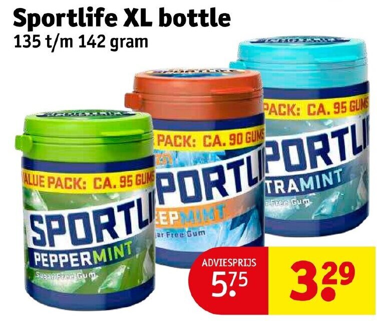 Sportlife XL bottle aanbieding bij Kruidvat