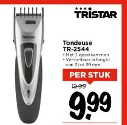 Tondeuse tr-2544 aanbieding bij Vomar Voordeelmarkt