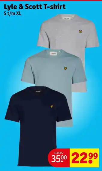 Lyle & scott t-shirt st/m xl com aanbieding bij Kruidvat
