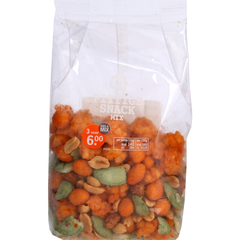 Ah pittige snackmix aanbieding bij Albert Heijn