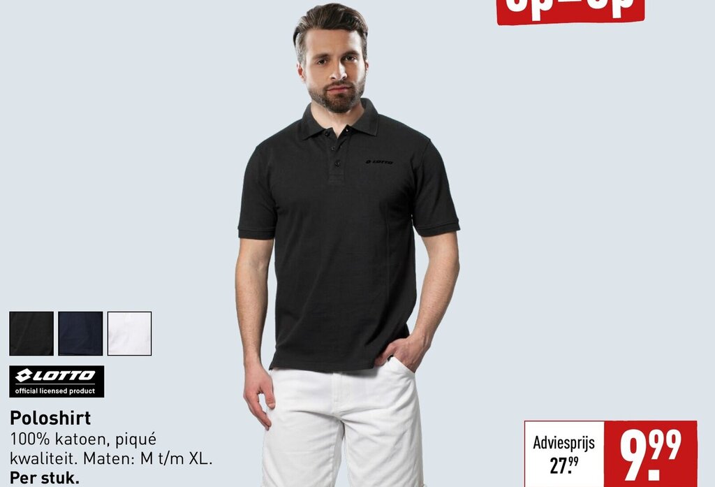 LOTTO Poloshirt aanbieding bij ALDI
