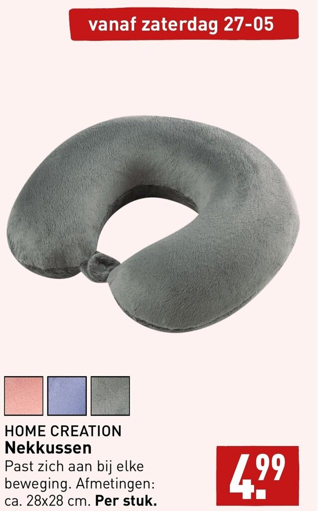 HOME CREATION Nekkussen aanbieding bij ALDI