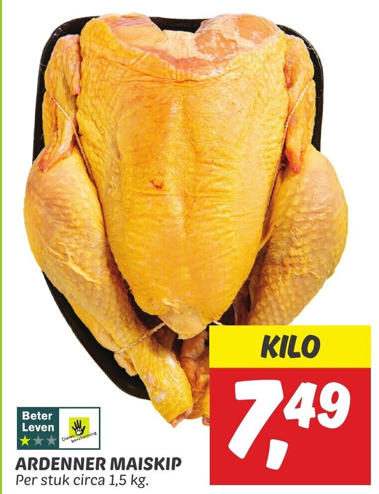 ARDENNER MAISKIP aanbieding bij Dekamarkt