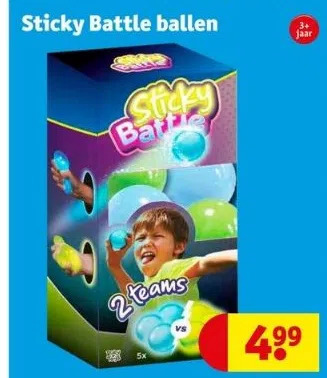 Sticky battle ballen aanbieding bij Kruidvat