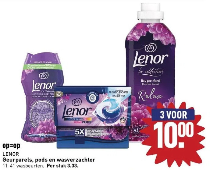 Op=op lenor aanbieding bij ALDI