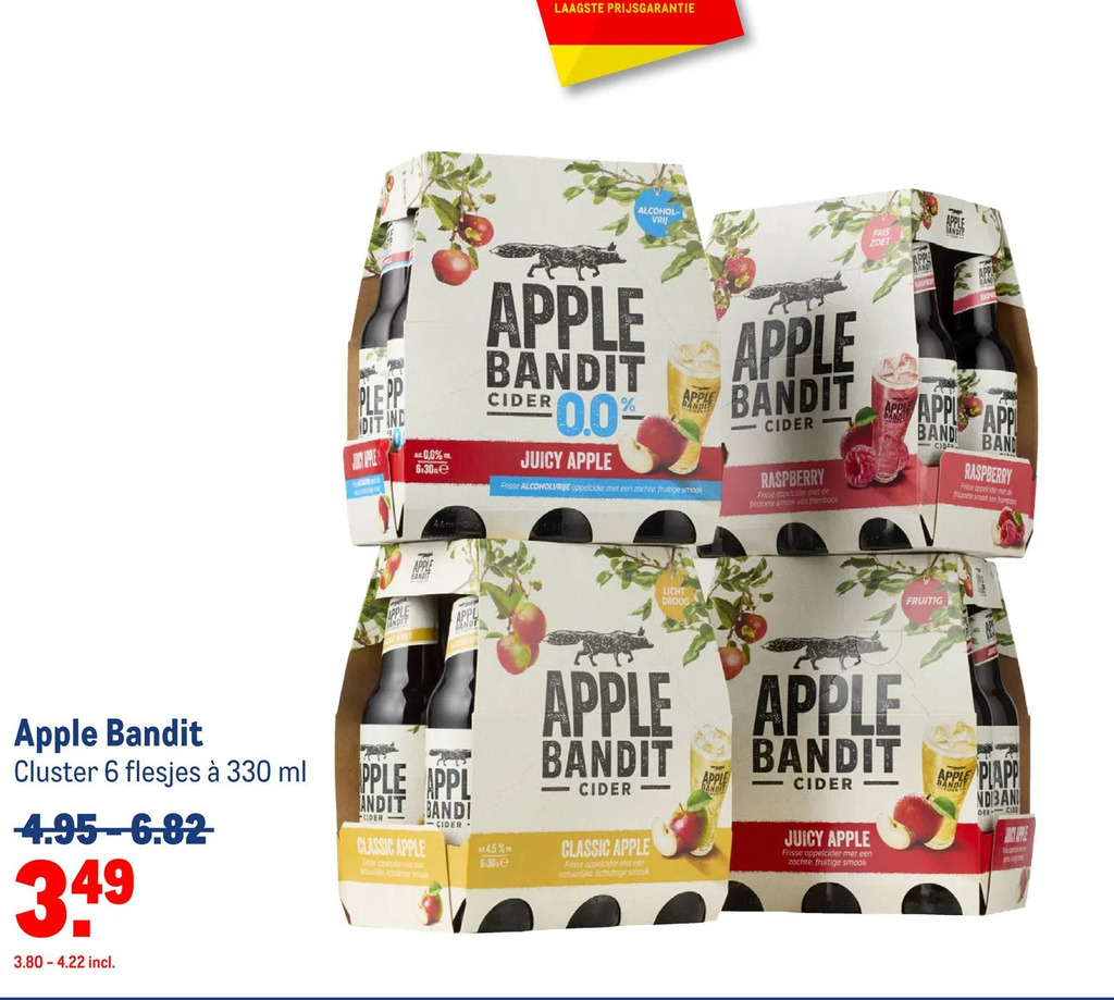 Apple bandit aanbieding bij Makro