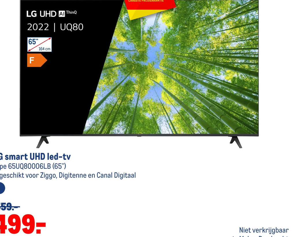 Lg smart uhd led-tv aanbieding bij Makro