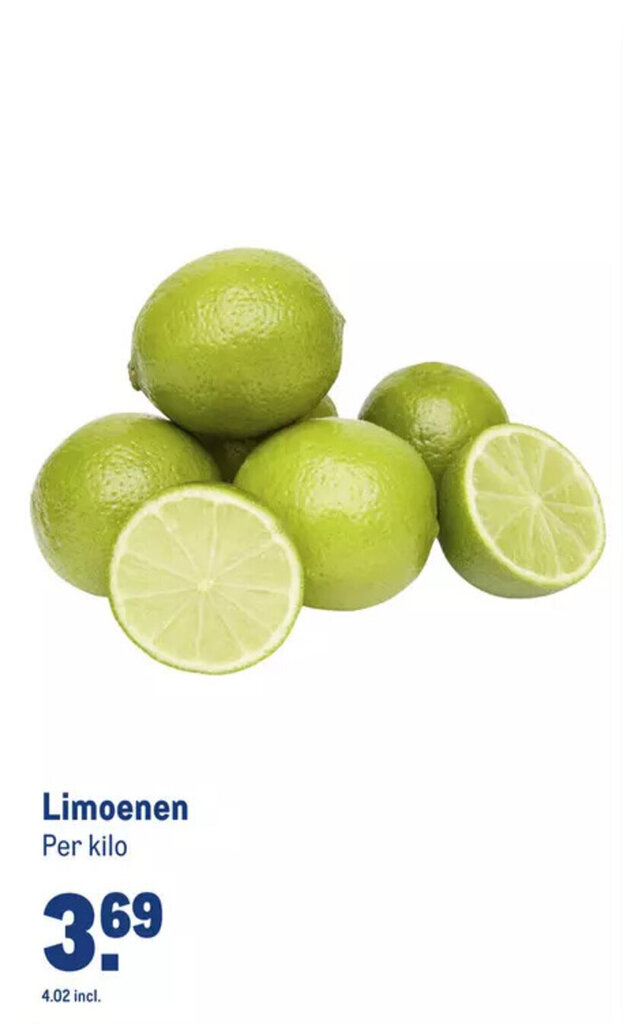 Limoenen aanbieding bij Makro