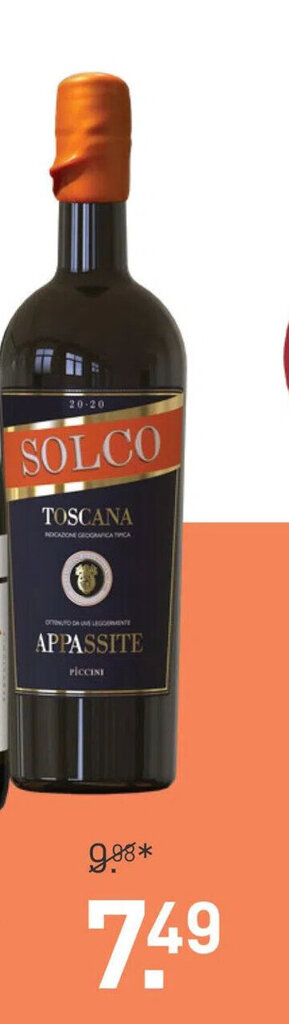 Solco Toscana Uve Leggermente Appassite aanbieding bij Gall & Gall